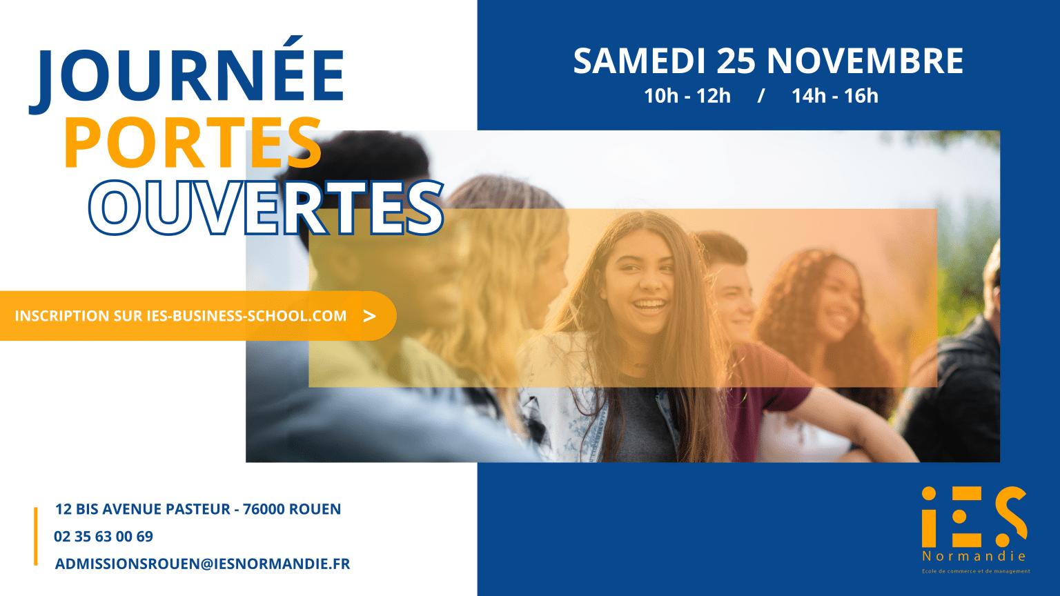 Le Campus de Rouen de l'IES ouvre ses portes le samedi 25 novembre ...